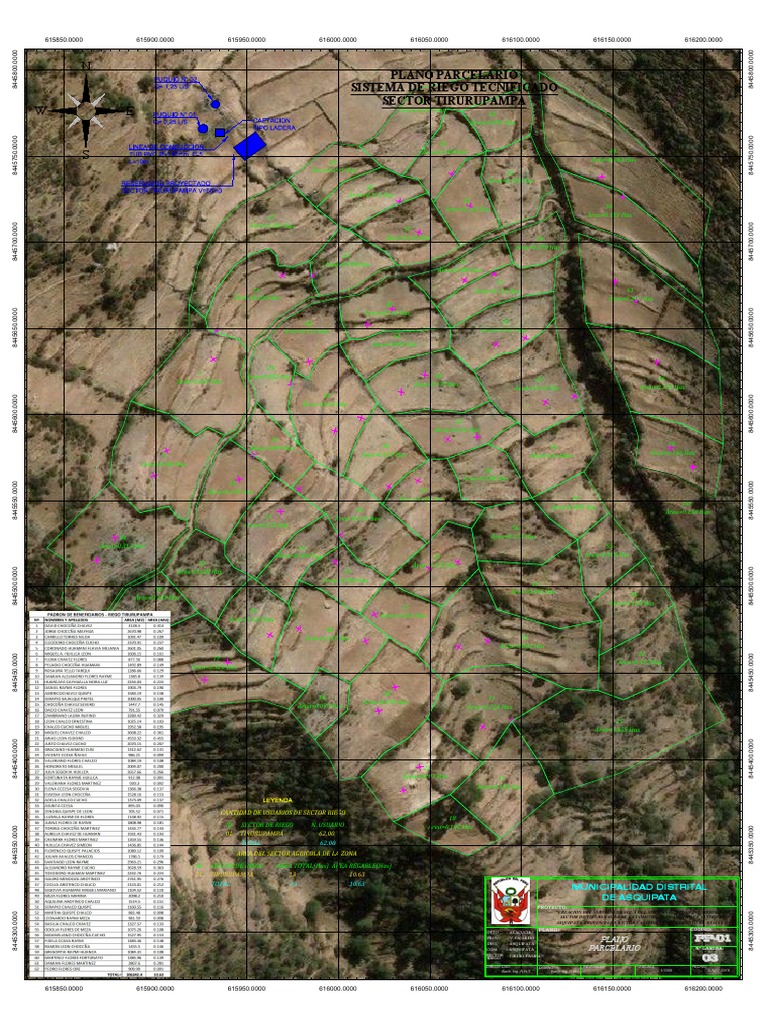 A2 Plano Parcelario Ok Okk-A2 PP | PDF