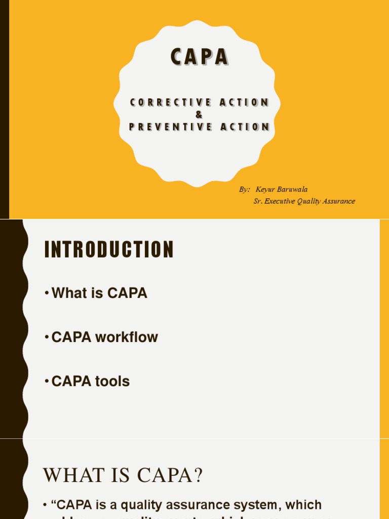 Capa Tools | PDF | Quality | Evaluation
