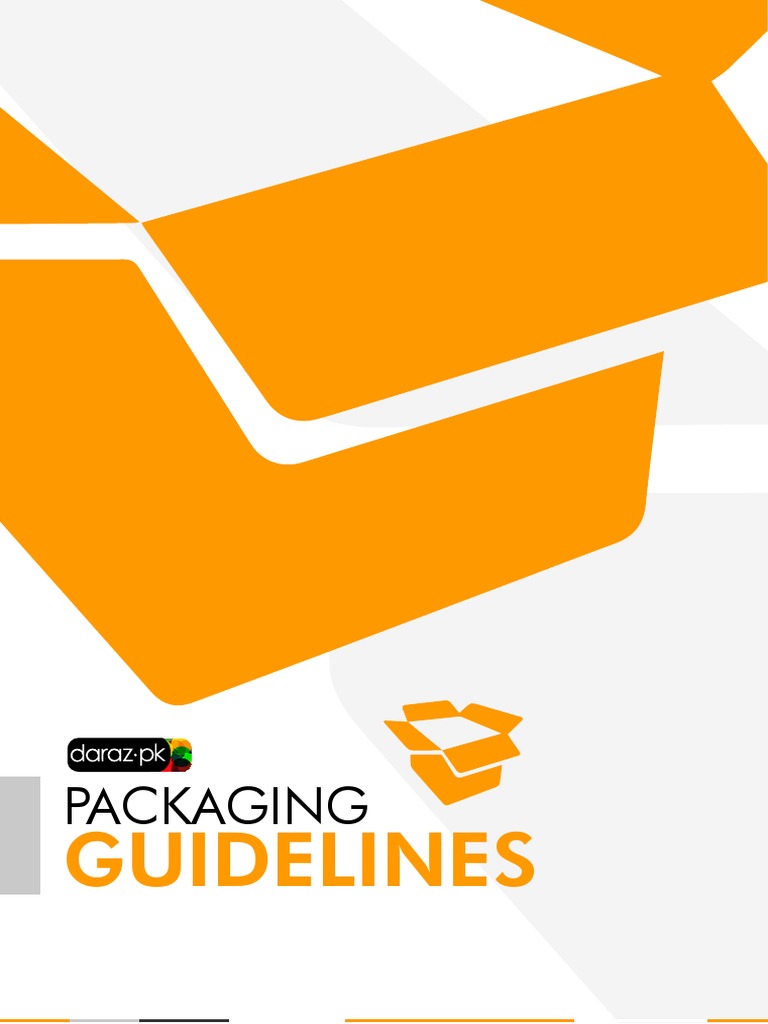 Daraz Packaging Guidelines PDF | PDF | Packaging And Labeling ...