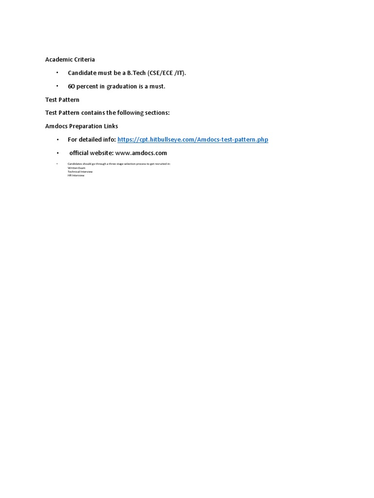 Academic Criteria | PDF