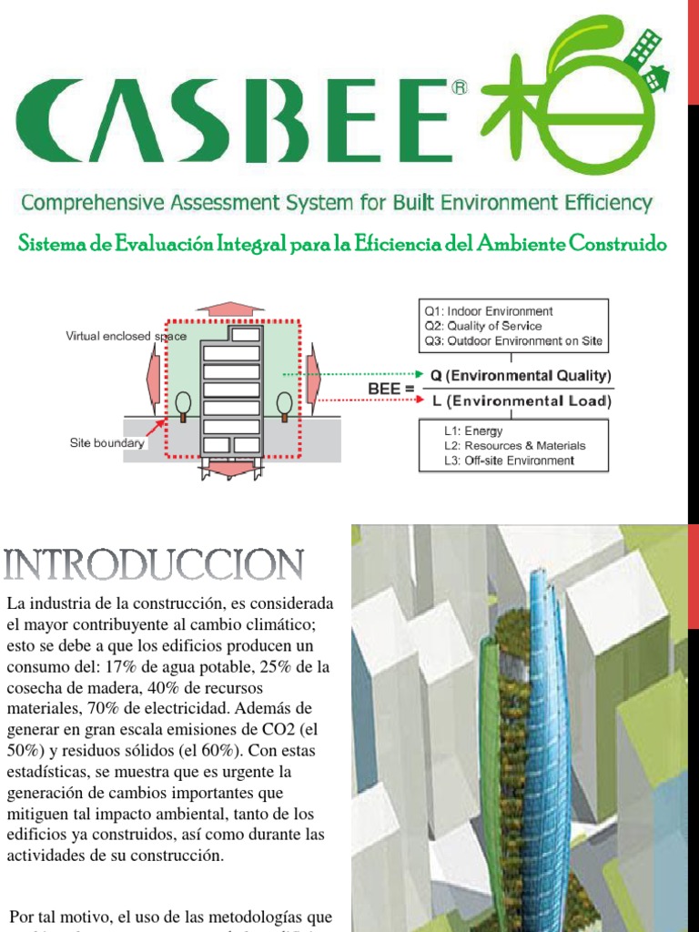 Casbee Terminado | PDF | Evaluación del ciclo de vida | Planificación