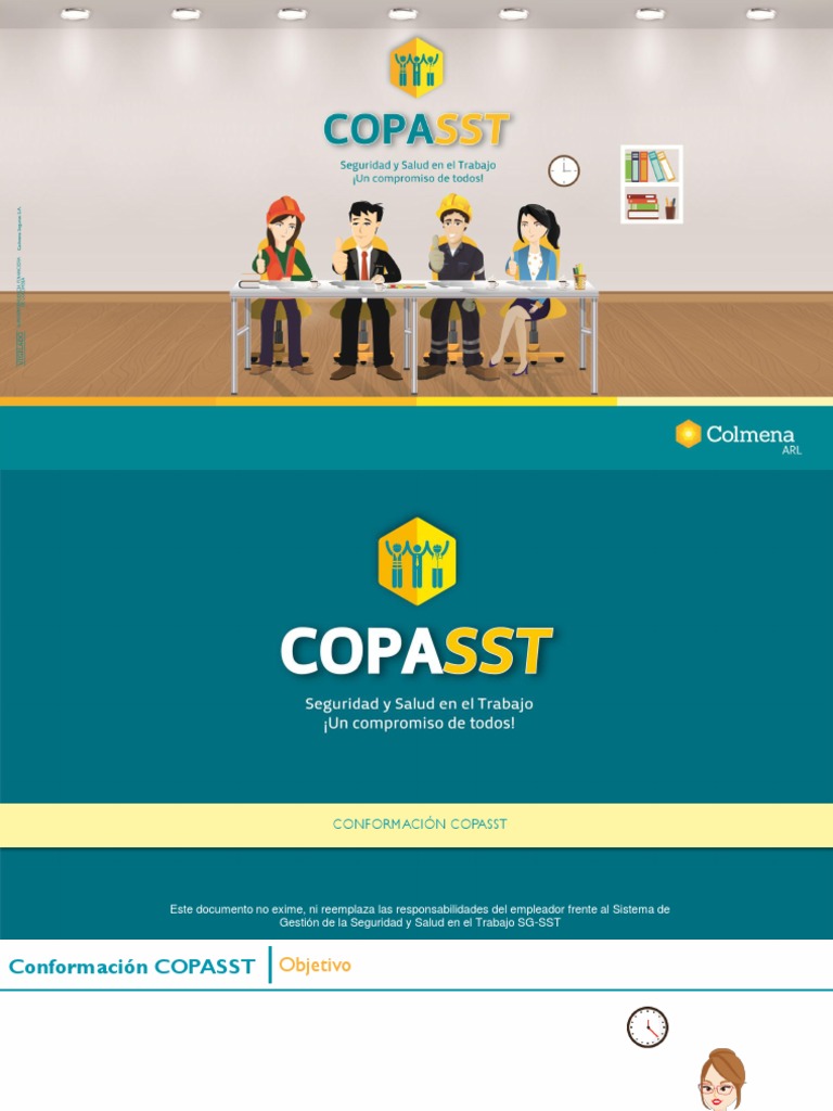 Presentacion Conformacion Del Copasst | PDF | Planificación | Gobierno