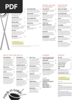 Balcony Bar Menu | PDF | Food And Drink | Cooking