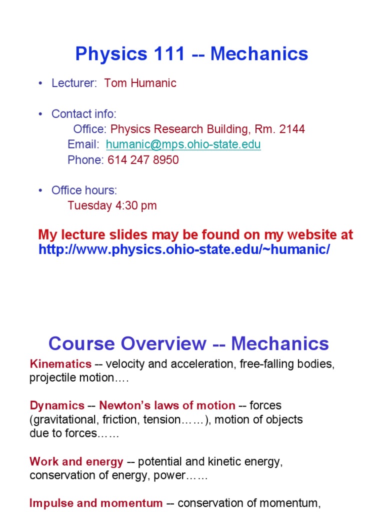 p111 Lecture1 | PDF | Euclidean Vector | Acceleration