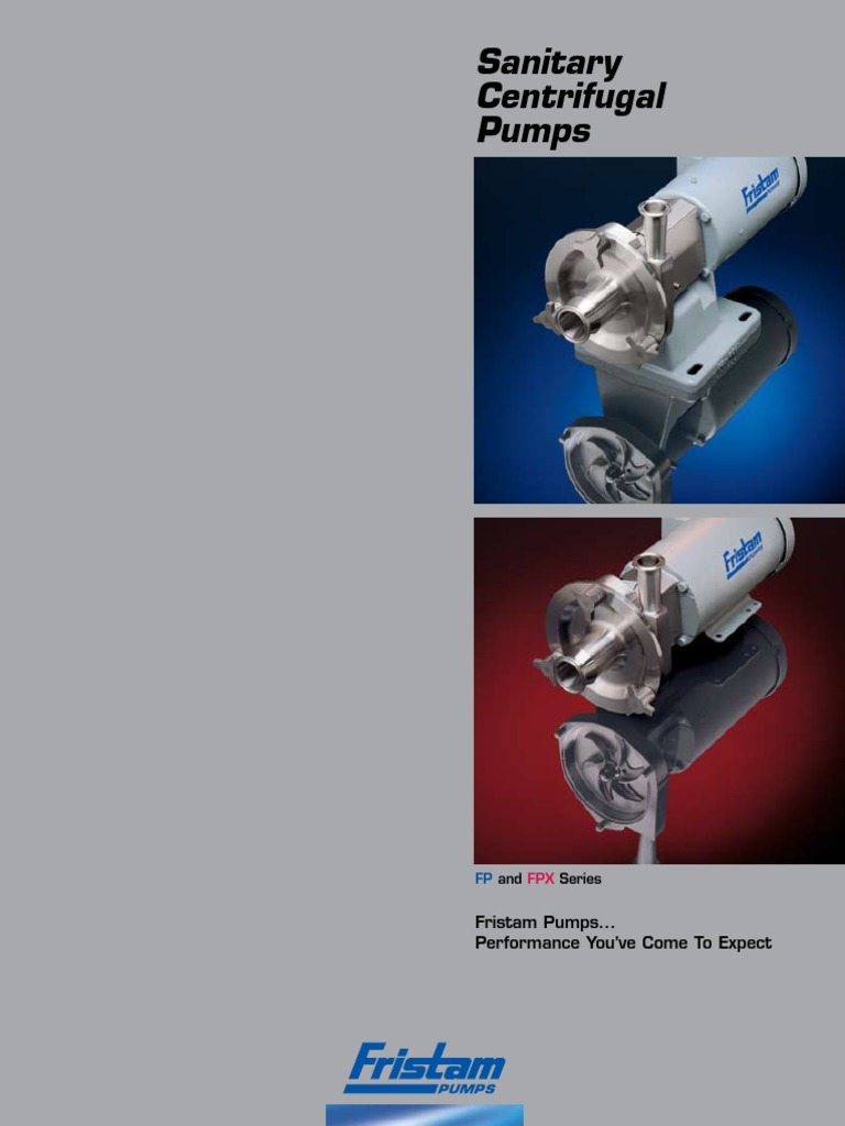 FP - FPX Fristam FP742 Curvebook R4 | PDF | Pump | Chemical Engineering
