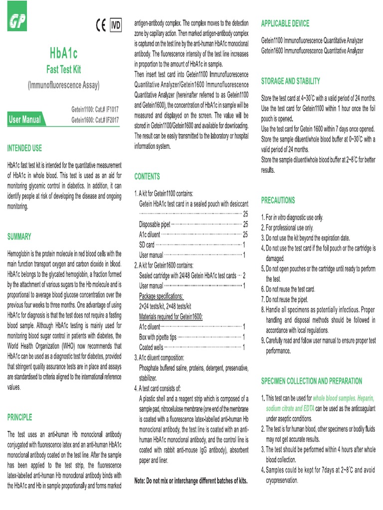 HbA1c PDF | PDF