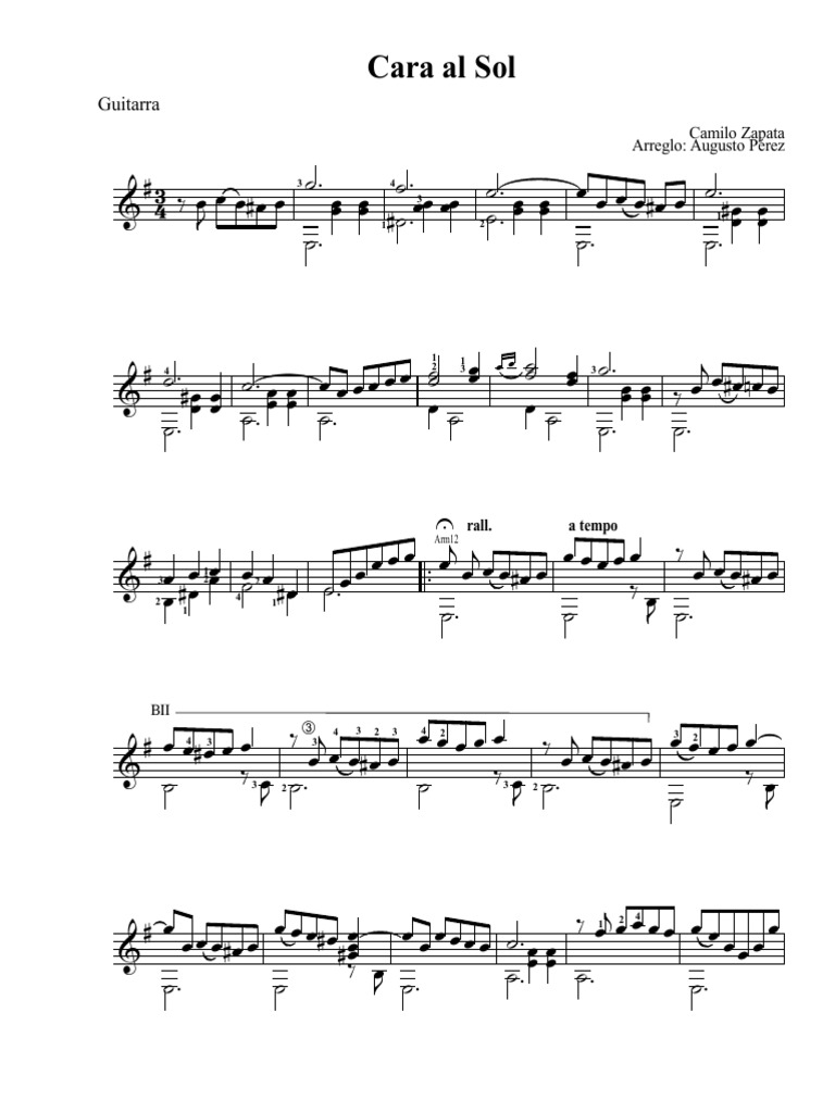 Cara Al Sol | PDF | Phonétique | Alphabet latin