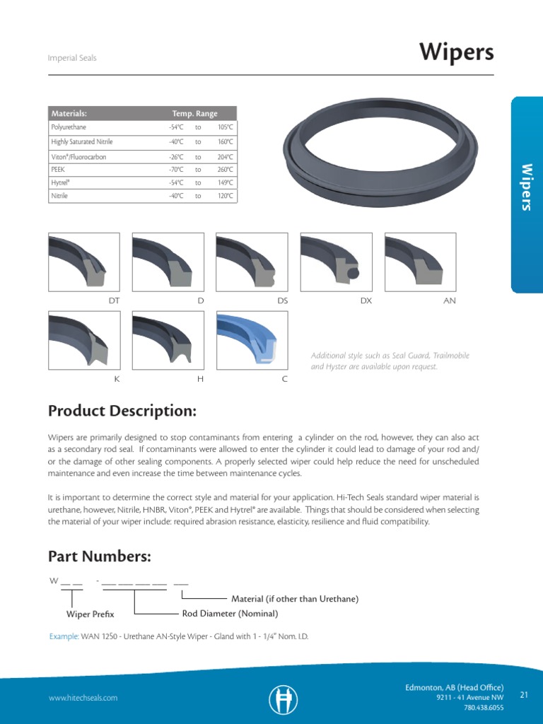 Wipers | PDF | Building Materials | Chemistry