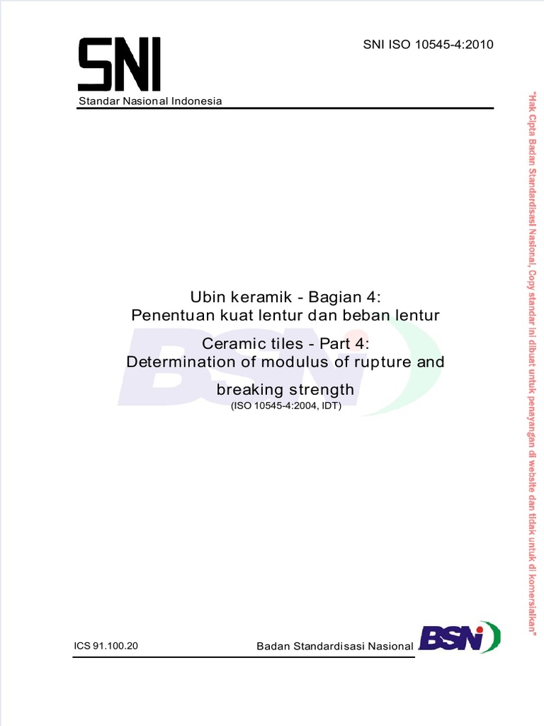 Iso 10545-4 | PDF