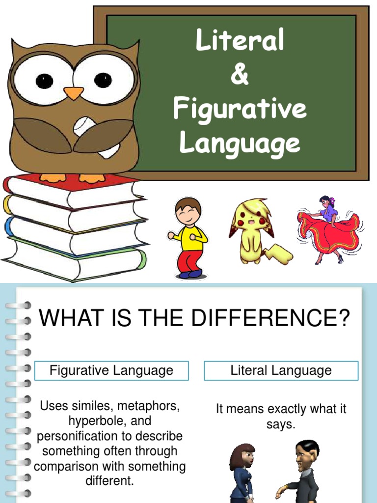 Literal and Figurative Language SIM | PDF