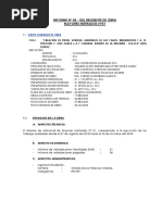 Informe Tecnico Deductivo de Obra #01 - PAMPAS | PDF | Presupuesto | Información del gobierno