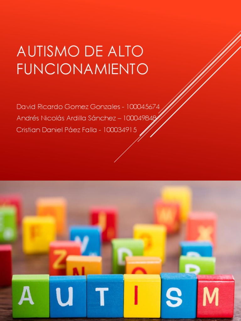 Autismo de Alto Funcionamiento | PDF | Espectro autista | Cerebro
