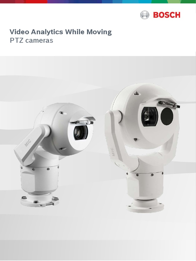 PTZ Cameras: Video Analytics While Moving | Download Free PDF | Image ...