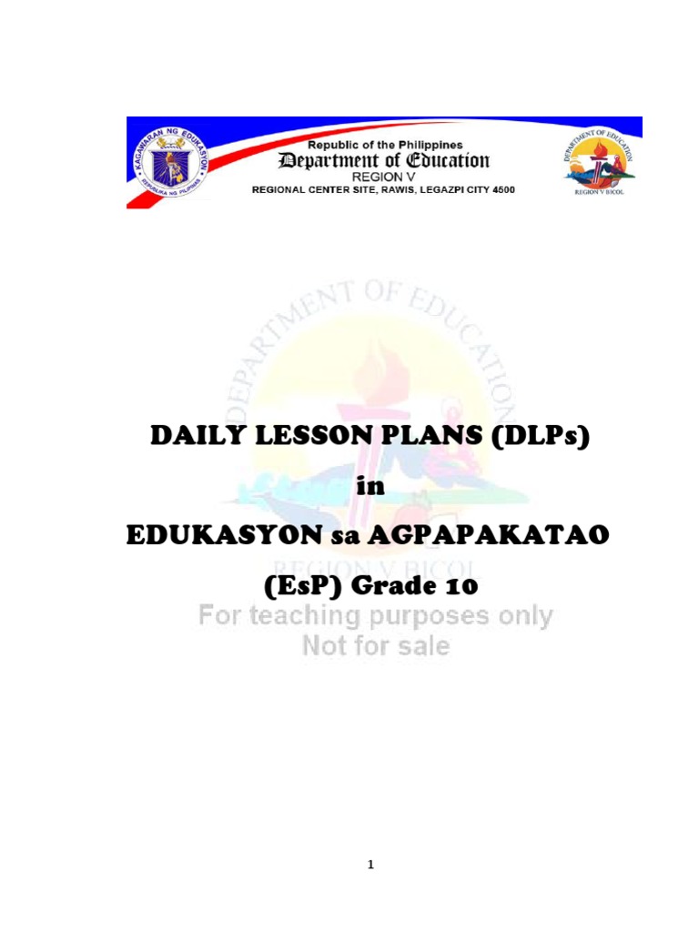 EsP 10 Q1 Curriculum Map | PDF
