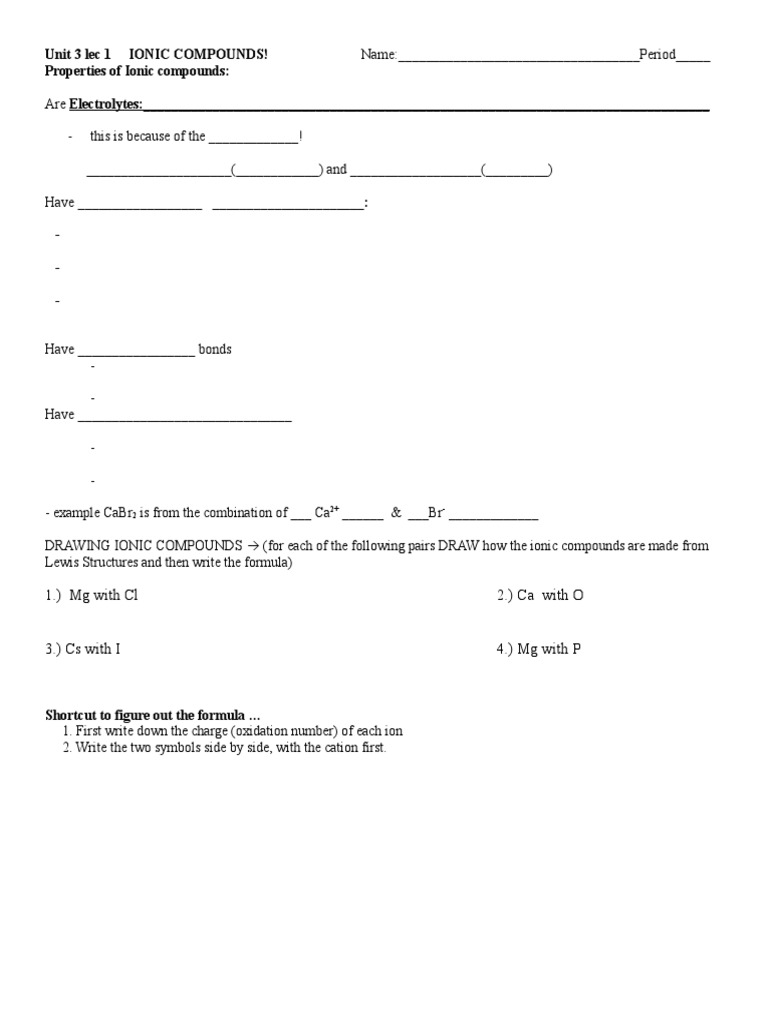 Bond With Classmate | PDF | Ion | Chloride
