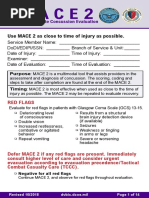 MACE 2 Concussion Evaluation Guide | PDF | Concussion | Vertigo
