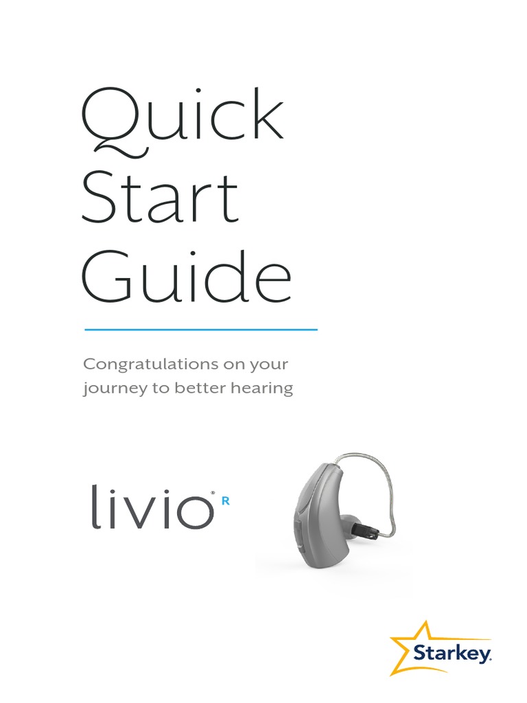 Livio Rechargeable Quick Start Guide | PDF | Ios | App Store (I Os)