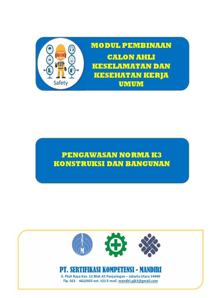 Modul K3 Konstruksi Bangunan | PDF