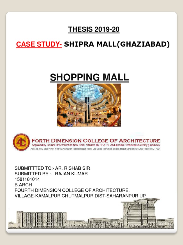 Shopping Mall: Case Study | PDF | Home Appliance | Electromechanical ...