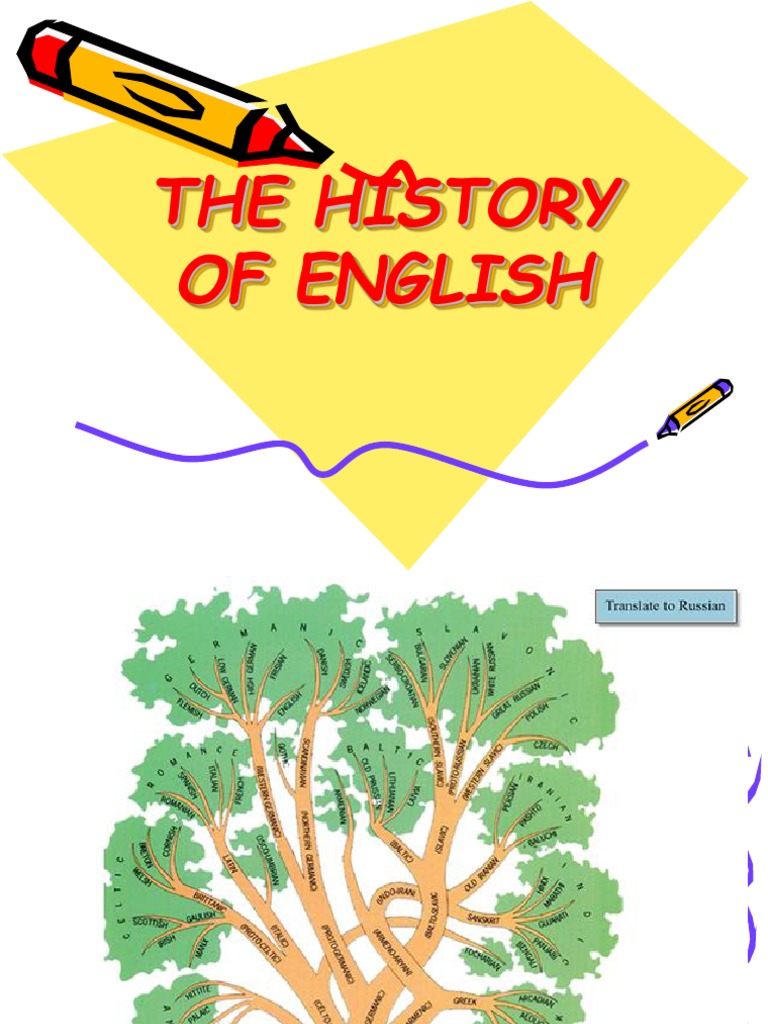 The History of English-1 | PDF