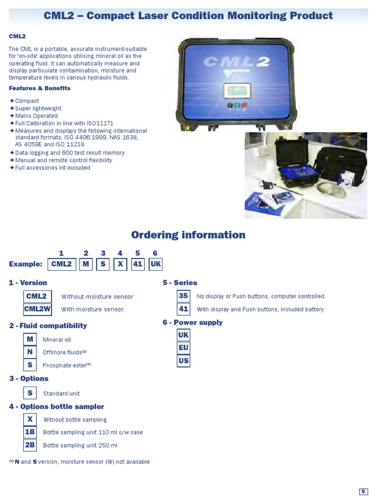 Compact Laser Particle Size Analyser | PDF | Technology & Engineering