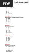 Physics MCQ Questions PDF | PDF | Teaching Methods & Materials | Technology & Engineering