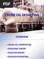 Crude Oil Desalting Process Overview | PDF | Emulsion | Oil Refinery