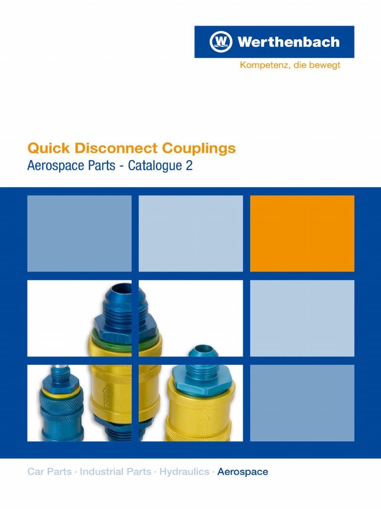 Aerospace Parts 2 Quick Disconnect Couplings | PDF | Valve | Liquids