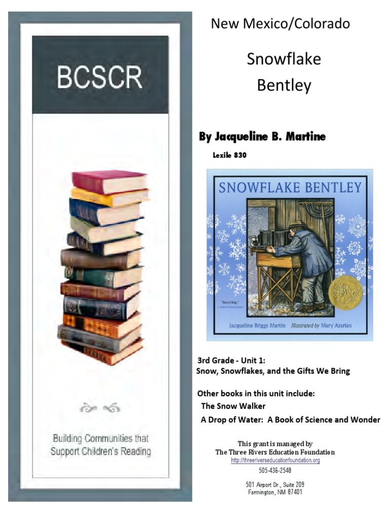 Snowflake Bentley | PDF | Phonics | Snow