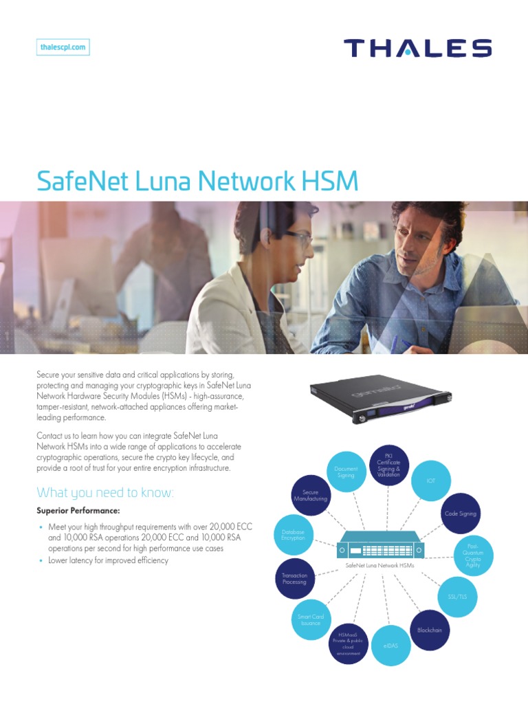 Safenet Luna Network 7 HSM PB v27 | PDF | Crime Prevention ...