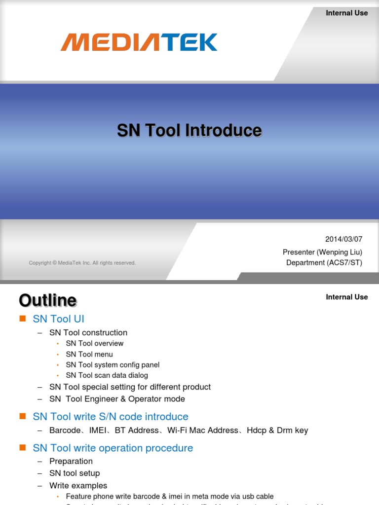 VC SN Tool Introduce | PDF | Digital Rights Management | Digital Technology