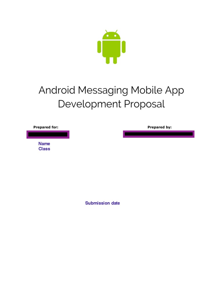 Android App Proposal for Ajay | PDF | Google Play | Mobile App
