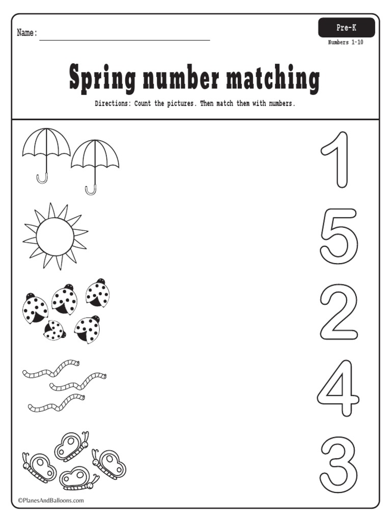 Worksheet Preschool | PDF | Cognition