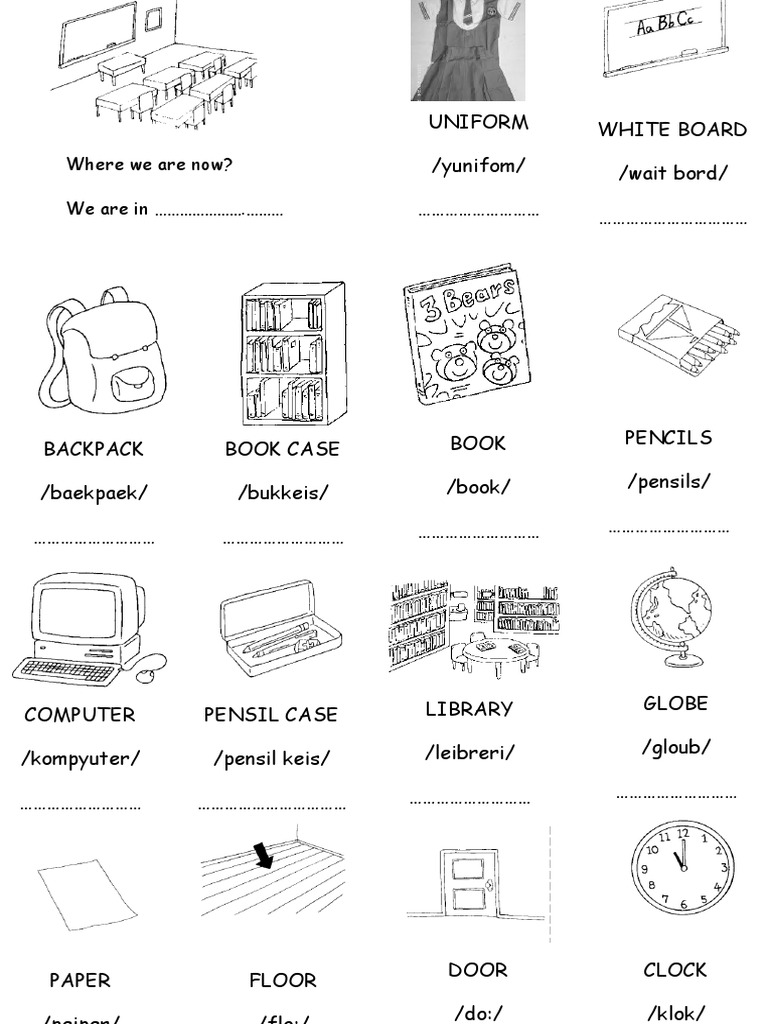 The Classroom Worksheet | PDF