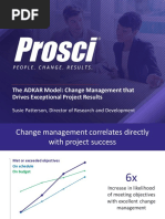 Prosci Change Management Methodology | PDF | Change Management | Goal