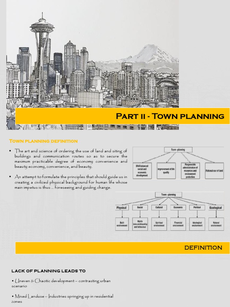Part II - Town Planning | PDF | Urban Planning | Sampling (Statistics)
