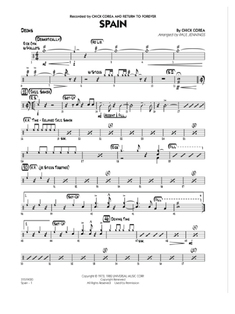 Al Jarreau - Spain | PDF