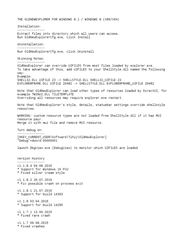 Readme | PDF | Windows 10 | Computer File