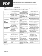 Rubric For Simulation Activity | PDF | Learning | Teaching