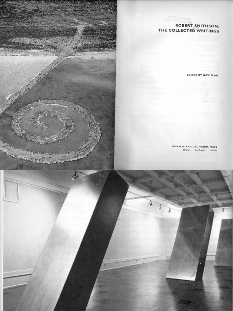 Smithson Robert 1966 1996 Entropy and The New Monuments PDF | PDF | Nature