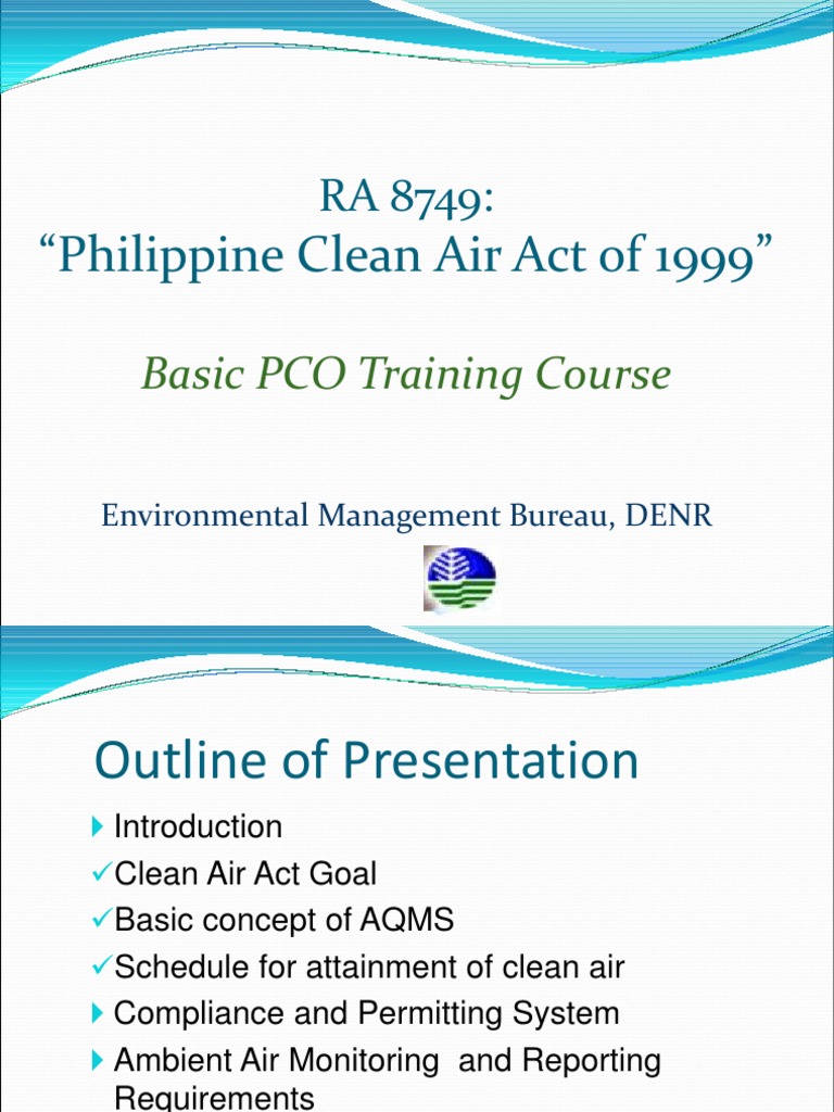 Clean Air Act | PDF | Clean Air Act (United States) | Air Pollution