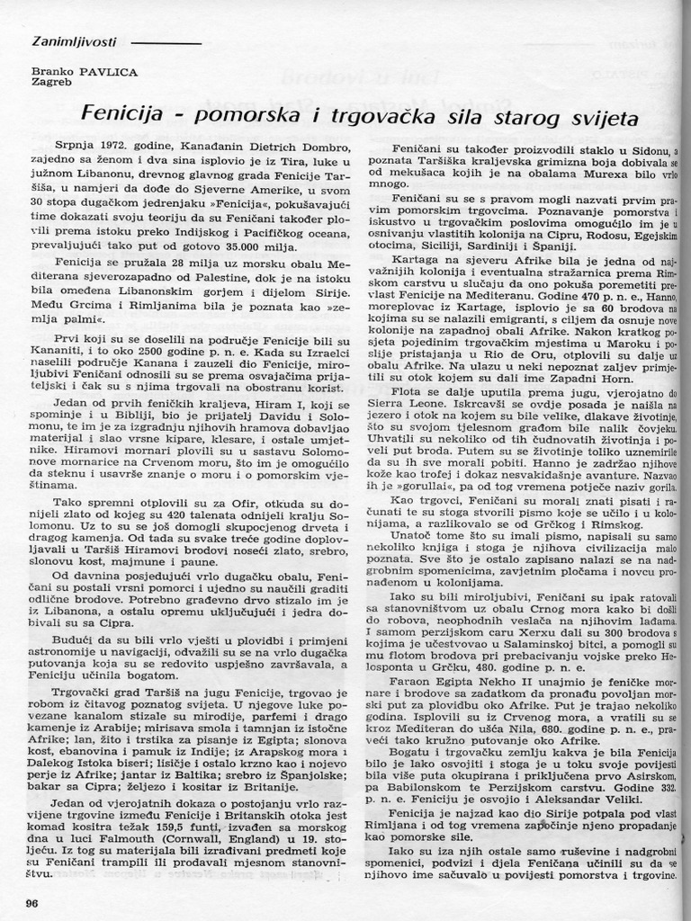 Fenicija | PDF