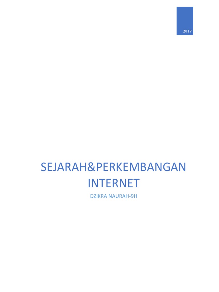 Perkembangan Internet | PDF