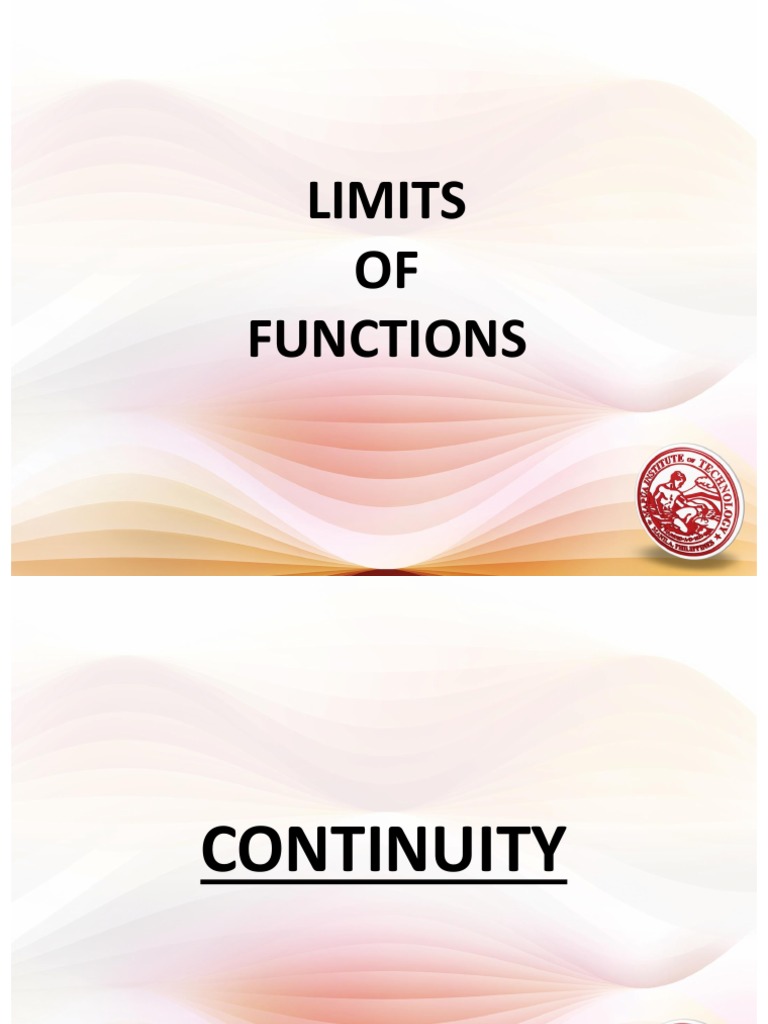 Continuity and Discontinuity Analysis | PDF | Continuous Function | Function (Mathematics)