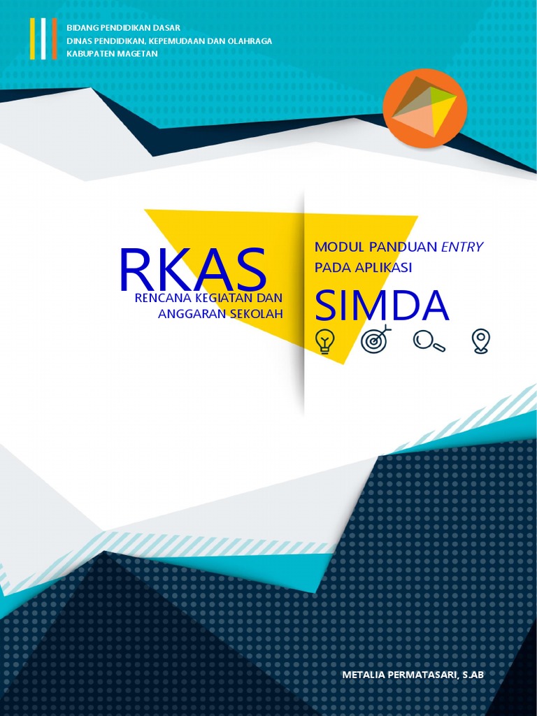 Modul Panduan Entry Rkas Pada Aplikasi Simda | PDF