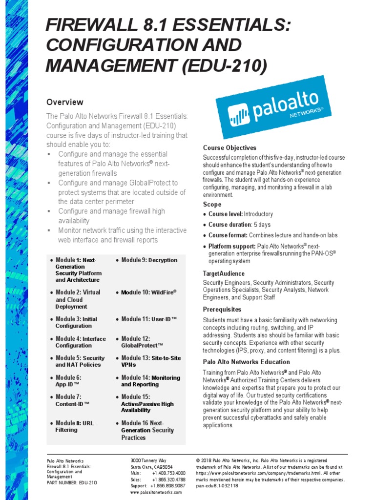 Edu 210 8x Datasheet | PDF | Firewall (Computing) | Computer Network