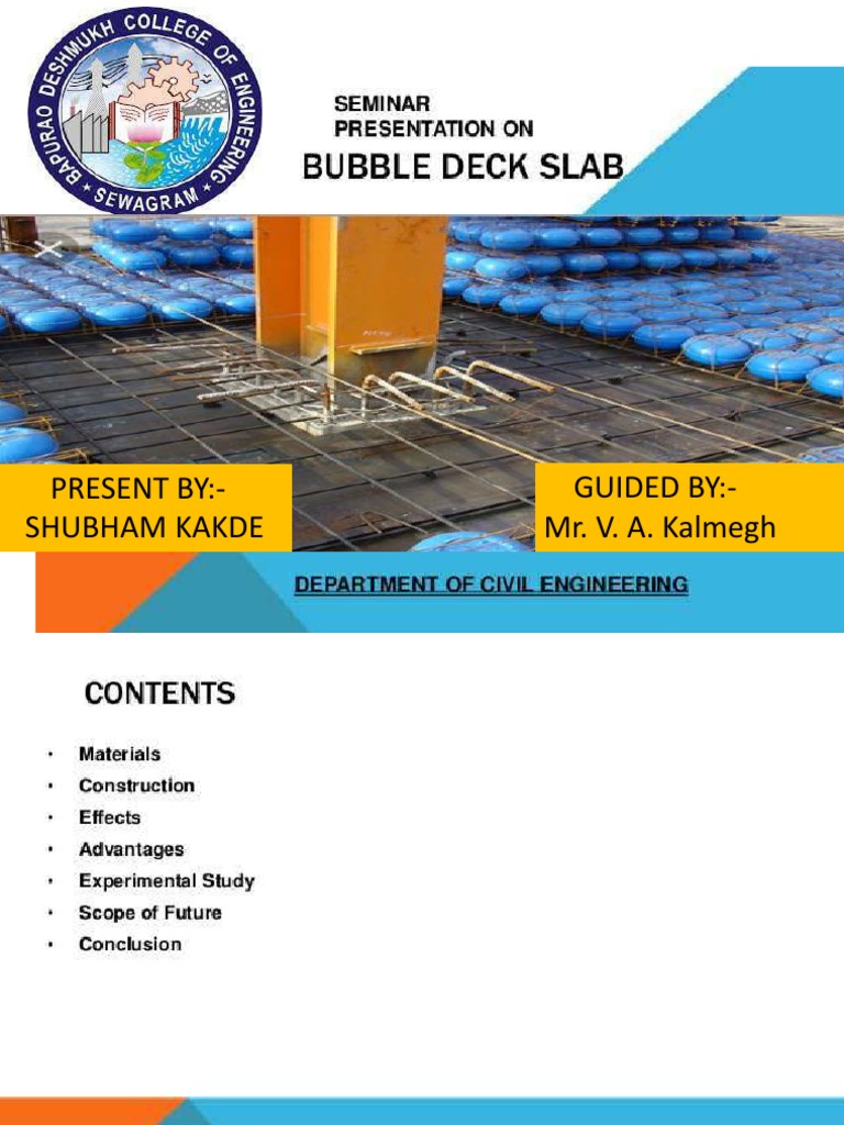 Bubble Deck Overview and Applications | PDF