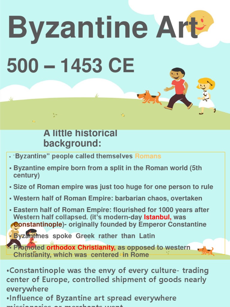 Byzantine Art | PDF | Constantinople | Byzantine Empire