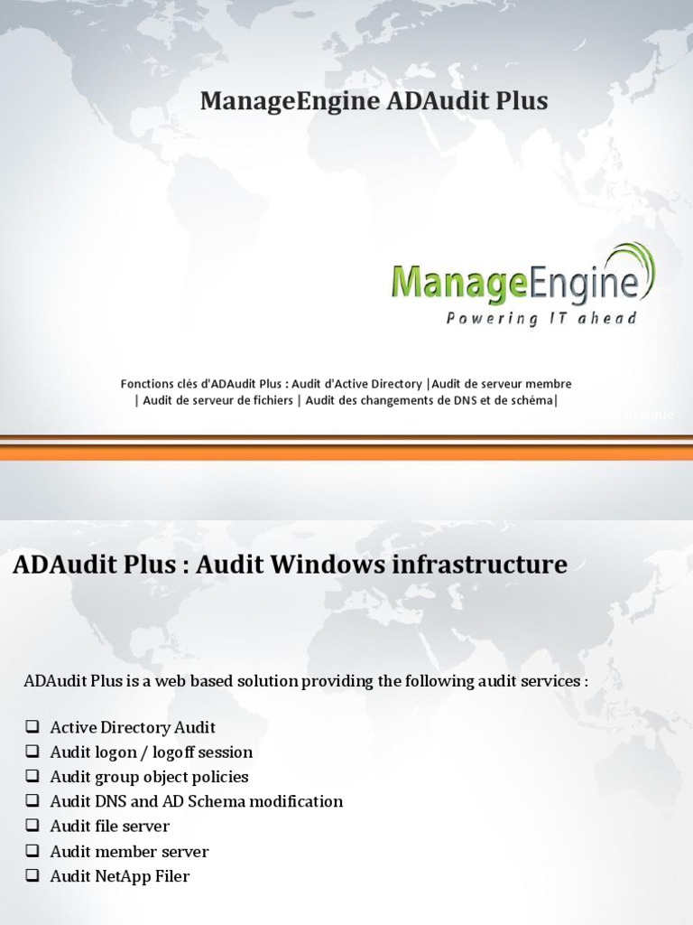 ADAuditPlus en | PDF | Active Directory | Audit