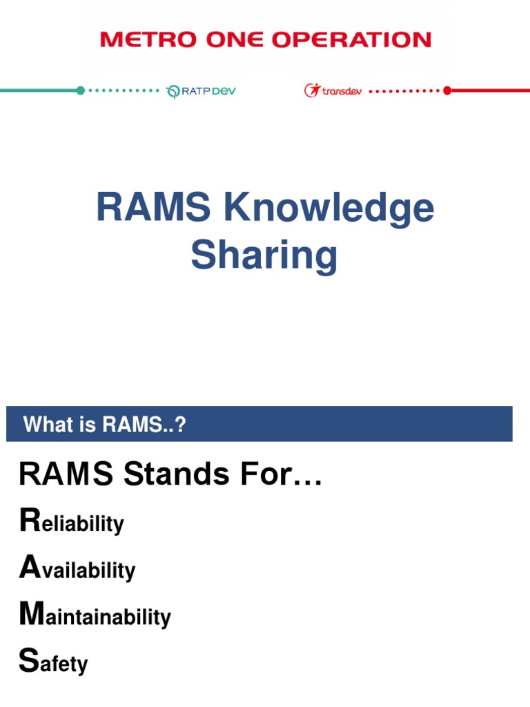 Rams | PDF | Reliability Engineering | Systems Engineering